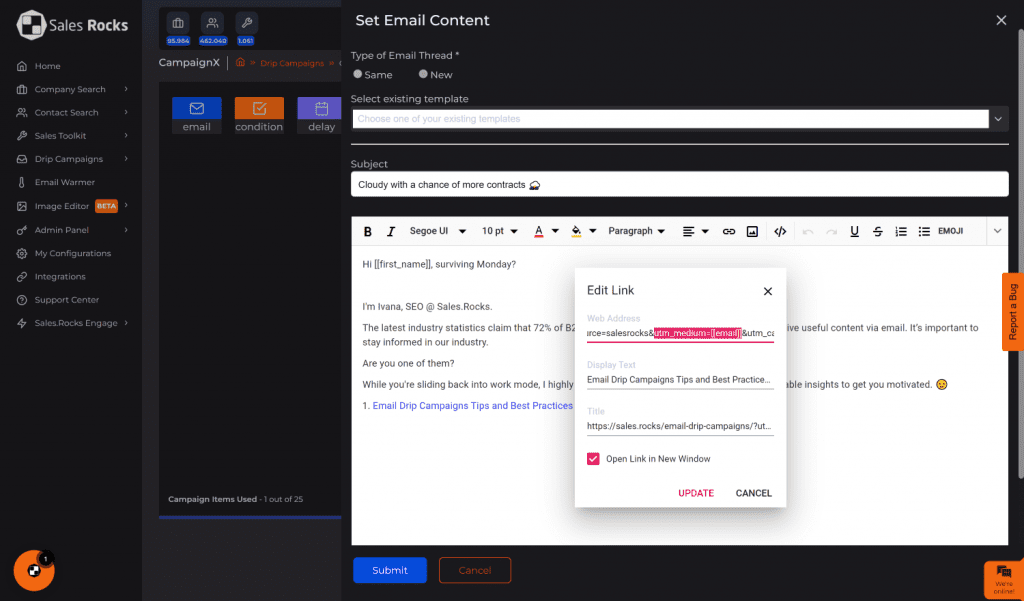 How to Track Email Link Clicks in Your Cold Email Outreach - Sales.Rocks
